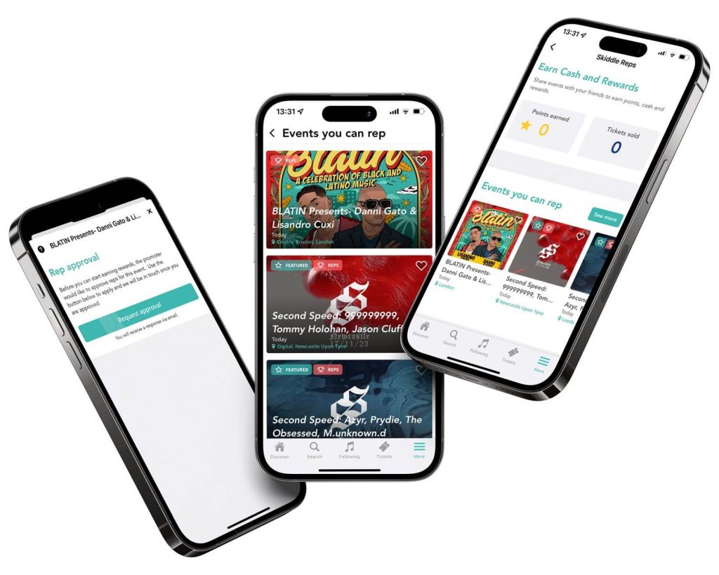 Sell Tickets with Skiddle